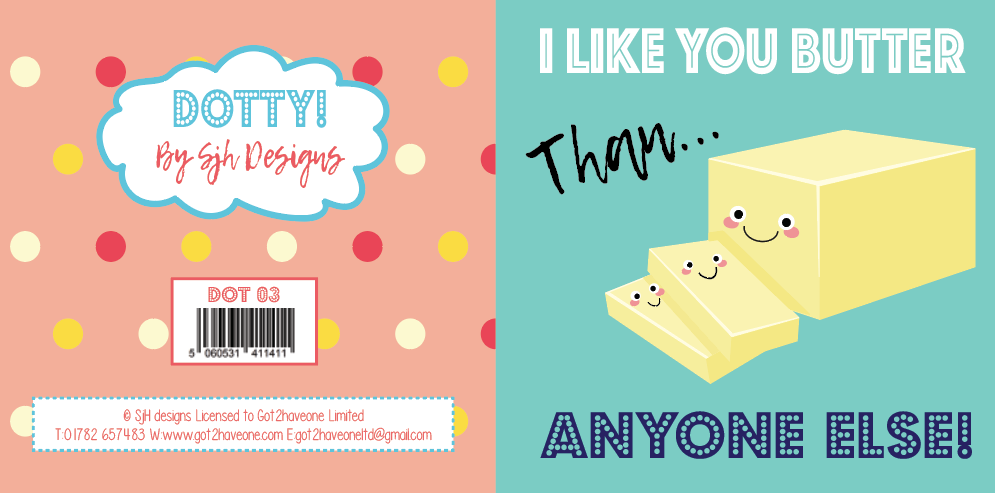 I like you butter than anyone else Greeting Card — Red Robin Gifts
